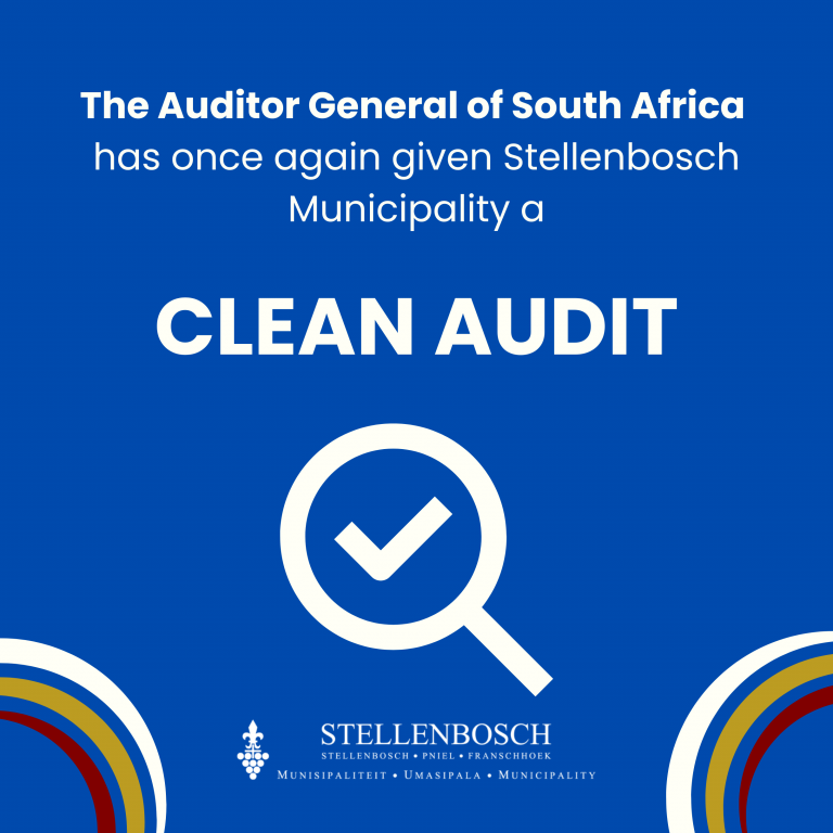 Stellenbosch Municipality Shines with Clean Audit for 2023/24: A ...